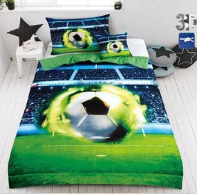 Fashion Home 3 dílná sada povlečení FOOTBALL CHAMPION