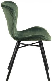 Jídelní židle Batilda tmavě zelená