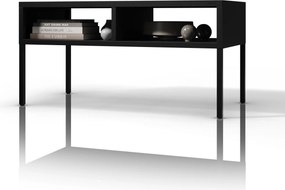 Konferenční stolek černý kovový obdélníkový, 900x450x450 mm: MATTEO