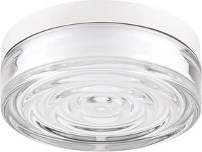 LA 1010211 CYFT WAVE XL Přisazené nástěnné a stropní svítidlo, 2700/3000/4000 K, 15 W, PHASE, 105°, IP65 černá / čirá - BIG WHITE (SLV)
