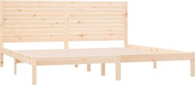 Rám postele masivní dřevo 180 x 200 cm Super King Size 3104623