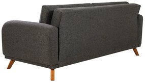 Hanah Home Set křesla a pohovky HERA antracitový 237 cm