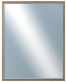 DANTIK - Zarámované zrcadlo - rozměr s rámem cca 80x100 cm z lišty TAIGA béžová (3105)