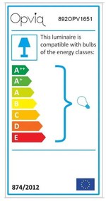 Černé závěsné svítidlo ø 14 cm Kem – Opviq lights
