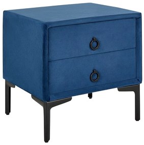 Noční stolek SANAZA (modrá). 1027064