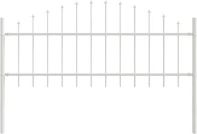 Zahradní plot WOERDEN 2 ks 170 x 115 cm Práškově lakovaná ocel 3360136