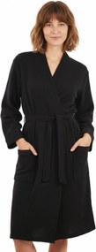 Mušelínový župan Dacca Black 12 24 9999 unisex - M