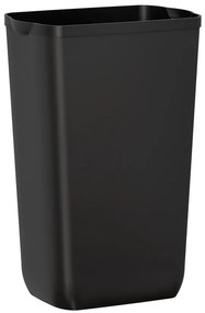 MARPLAST COLORED odpadkový koš nástěnný 23l, ABS, černá mat - A74201NE
