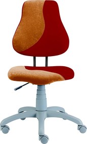Dětská židle FUXO Alba S-LINE béžovo-červené