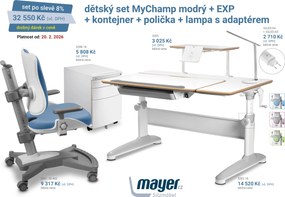 Mayer CZ Dětský set MyChamp modrý + EXP Mega