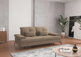 XXXLutz TŘÍMÍSTNÁ POHOVKA, textil, světle hnědá Sit & More - Pohovky - 000144009945