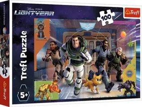 Trefl - Puzzle - Rakeťák / 100 dílků / 41 x 27.8 cm / věk 5+