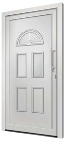 Vchodové dveře bílé 88 x 200 cm,  279255