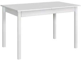 Jídelní stůl MAX 2 doprava zdarma deska stolu bílá, nohy stolu bílá