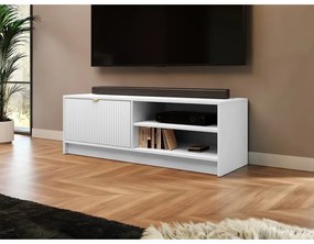 TV stolek/skříňka Razimo 1K, Barva dřeva: Bílý velvet