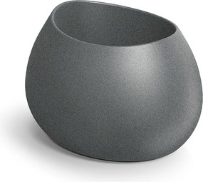 Plastový květináč EVOLIO 60 cm granitově šedý