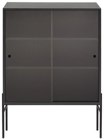 NORTHERN Skříňka Hifive Glass Cabinet, Black Oak, 75 cm / podstavec 28 cm