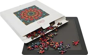 CURIOSI Puzzle Double: Květina / 165 dílků / oboustranné / dřevěné