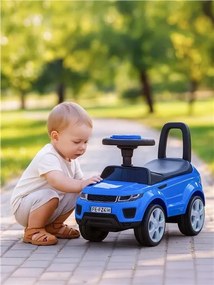 Dětské odrážedlo SUV Baby Mix Prime modré v kůži