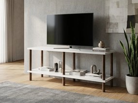 TV stolek SOLE 120 cm, bílá