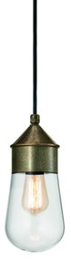 Il Fanale 270.43.OOT Drop mini, závěsné svítidlo, 1xE14 max 10W, staromosaz, prům. 10cm, IP65