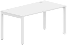 Artspect 107-1608 - Stůl pracovní, podnož 160x80cm - Bílá