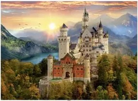 DINO Puzzle Malovaný Neuschwanstein / 1000 dílků / od 15 let