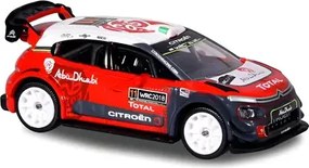 MAJORETTE Auto WRC / Sběratelský box / kov / volnoběh / délka 7,5 cm