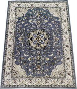 BE Koberec Shahrazad 4800 Grey - šedý obdélníkový Rozměr: 60x100 cm