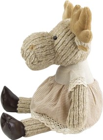 Plyšová hračka béžová dívka Los Venda - 17*14*36cm