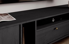 ADRK Furniture TV skříňka 2D 1S Tili ADRK-RTV-TIL-2D-1S-B