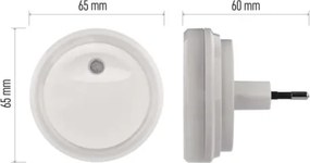 LED noční světlo EMOS P3315 s fotosenzorem do zásuvky