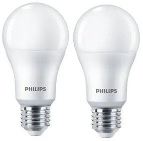 SET 2ks LED žárovek E27 Philips CorePro A67 13W (100W) neutrální bílá (4000K)