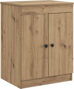 Sada koupelnového nábytku Dub artisan Kompozitní dřevo 3404257