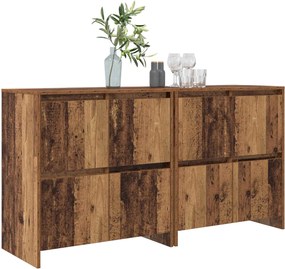 Konzole 2 ks Staré dřevo 70 x 41 x 75 cm Kompozitní dřevo 3393513