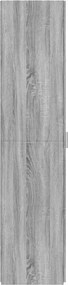 Skříň highboard šedá sonoma 50 x 42,5 x 185 cm kompozitní dřevo 3281418