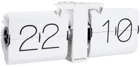 Designové překlápěcí hodiny KA5602WH Karlsson 36cm