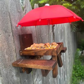 Alegría en Casa Dřevěné krmítko