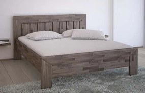 Lucatec Dřevěná postel Orlando lux 200x120 Divoký jasan