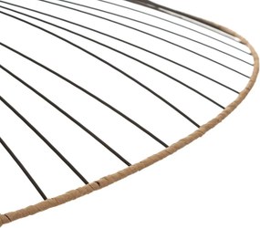 Závěsná lampa ALARA s kovovým stínidlem, Ø 69 cm