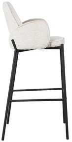 LABEL51 Barová židle JONI krémová 107 cm IH-50.184