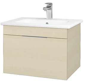 Dřevojas Koupelnová skříň ASTON SZZ 60 Varianta: N01 Bílá lesk / Úchytka T06 / L04 Béžová vysoký lesk