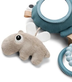 Modrá látková hračka s aktivitami Done by Deer Happy clouds