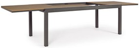 BIZZOTTO Rozkládací jídelní stůl ELIAS 200x95 cm antracit