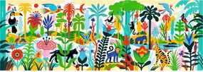 Puzzle djeco puzzle jungle - 100 pcs
