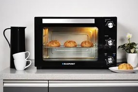 Blaupunkt EOM601 černá/nerez / Elektrická trouba / 45 l / 1800 W / hor