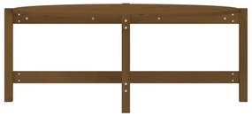 Konferenční stolek medově hnědý 118x63x45 cm masivní borovice - Default Title