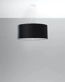 Černý lustr Otto 60 SL.0788 Sollux lighting
