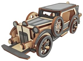 Woodcraft Dřevěné 3D puzzle Stará limuzína
