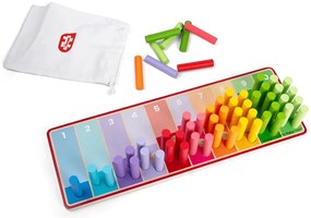 Bigjigs Toys Duhové počítací tyčinky